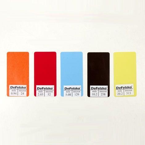 DeFelsko STD-SHIMS Non-Certified Plastic Shims Set